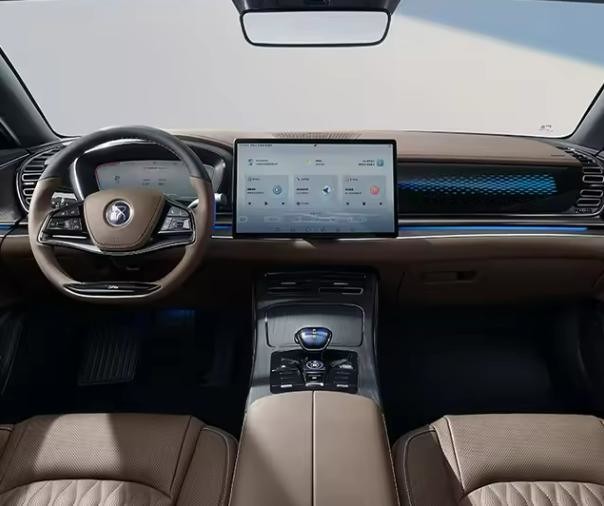 Adult Electric Car Byd Han EV English Dashboard and Closed Body Type ...